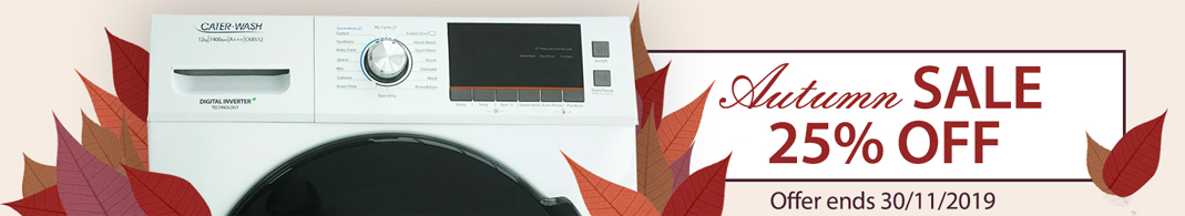 12kg Washing Machine | Cater-Wash CK8512 - 1400rpm - A+++